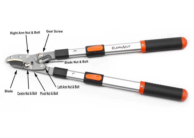 Loppers - Gear Action Anvil - Spares