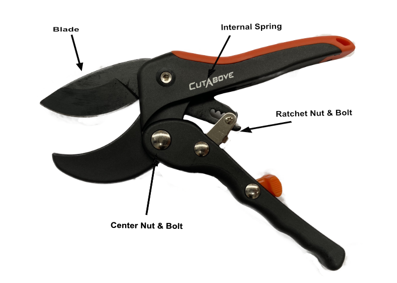 Ratchet Secateurs - Mini Pro - Spares